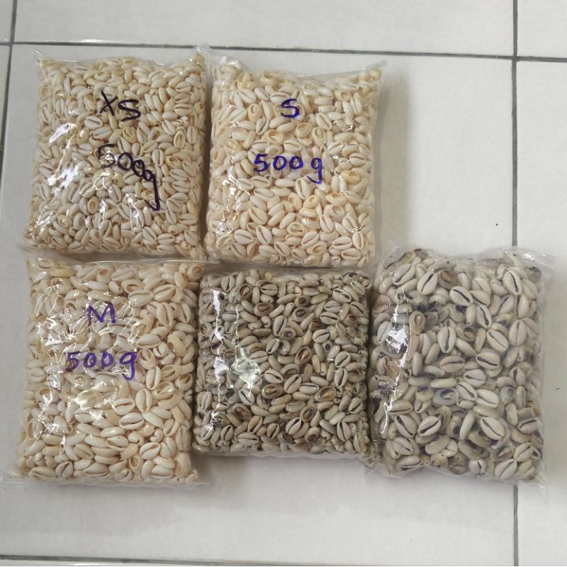 Seashell /burie/Burie Kuyung (Putih/Kelabu) 250g/500g | Shopee Malaysia