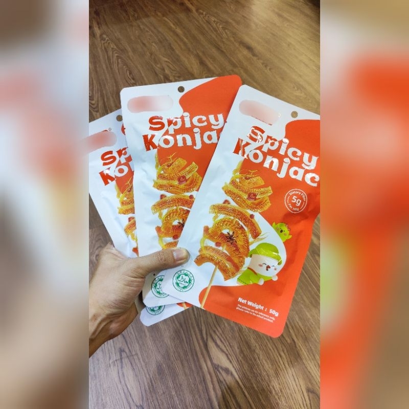 Man@ Konjac ( Mala & Spicy ) 50g ( halal certificate ) | Shopee Malaysia
