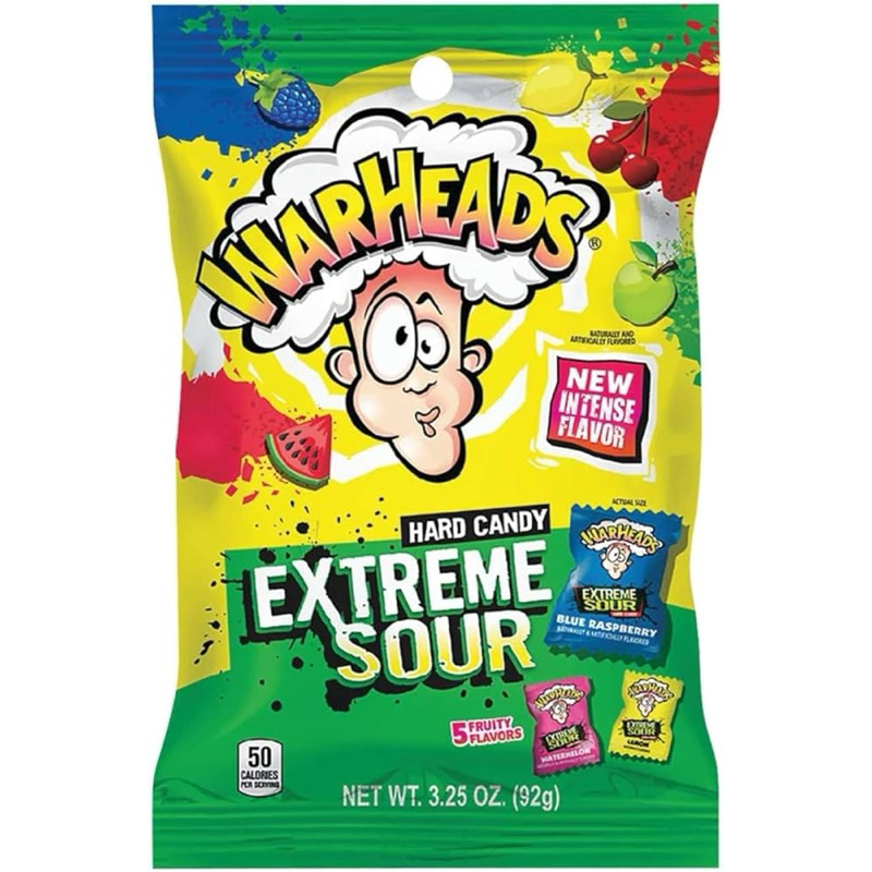 Warheads extreme sour candy 92g | Shopee Malaysia