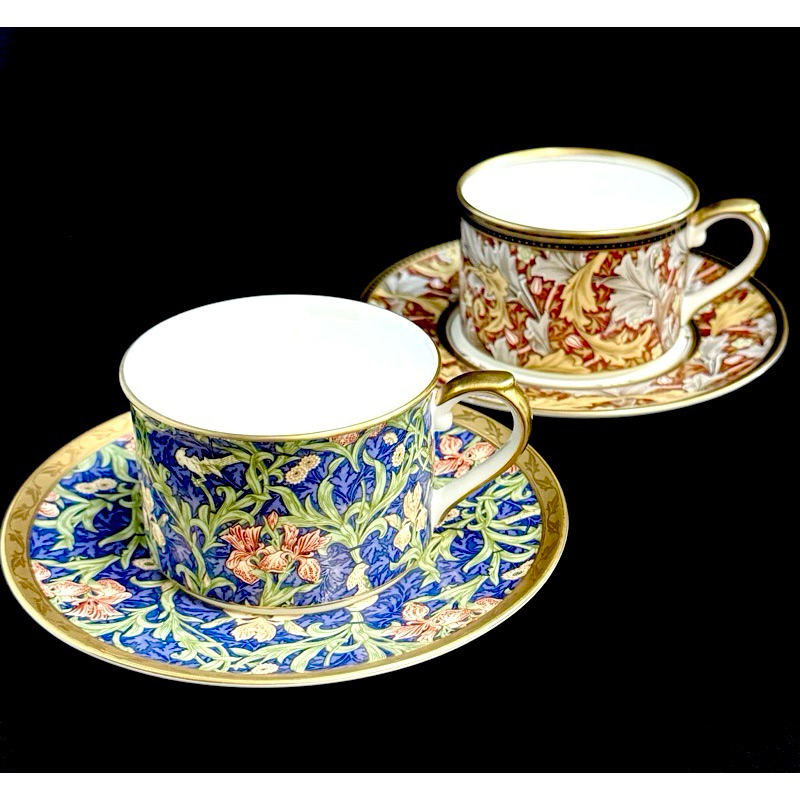 Nikko William Morris Collection Iris 2100 & Granville 2110 Bone China ...