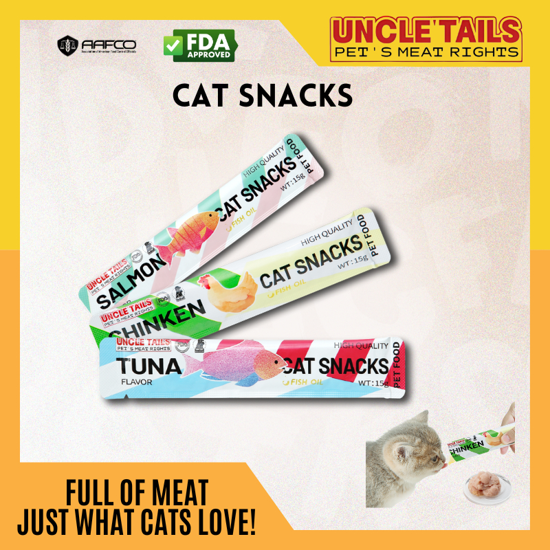 Uncle Tails Cat Stick Treats Cat wei Food High Nutrition High Vitamin ...