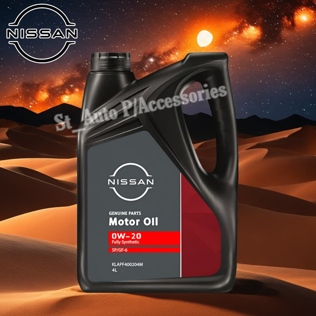 Nissan 0W20 (4 Liter) Engine Oil Fully Synthetic for Serena Sylphy ...