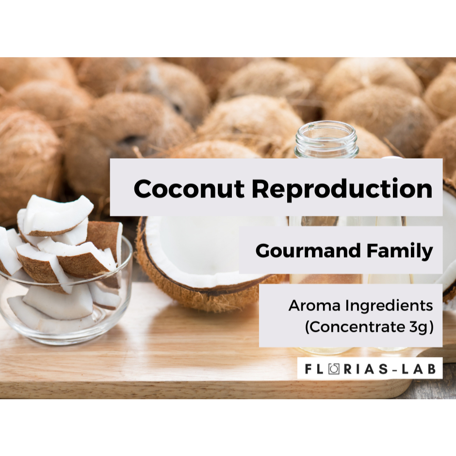 Florias-Lab | Coconut Reproduction | Gourmand Aroma Ingredients (NON ...