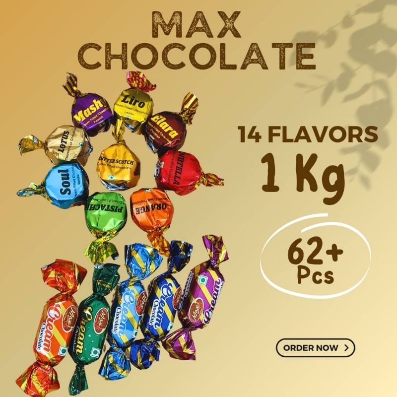 Coklat , Banyak Rasa, Tidak Cair Saat Pengiriman - Makanan/Candy ...