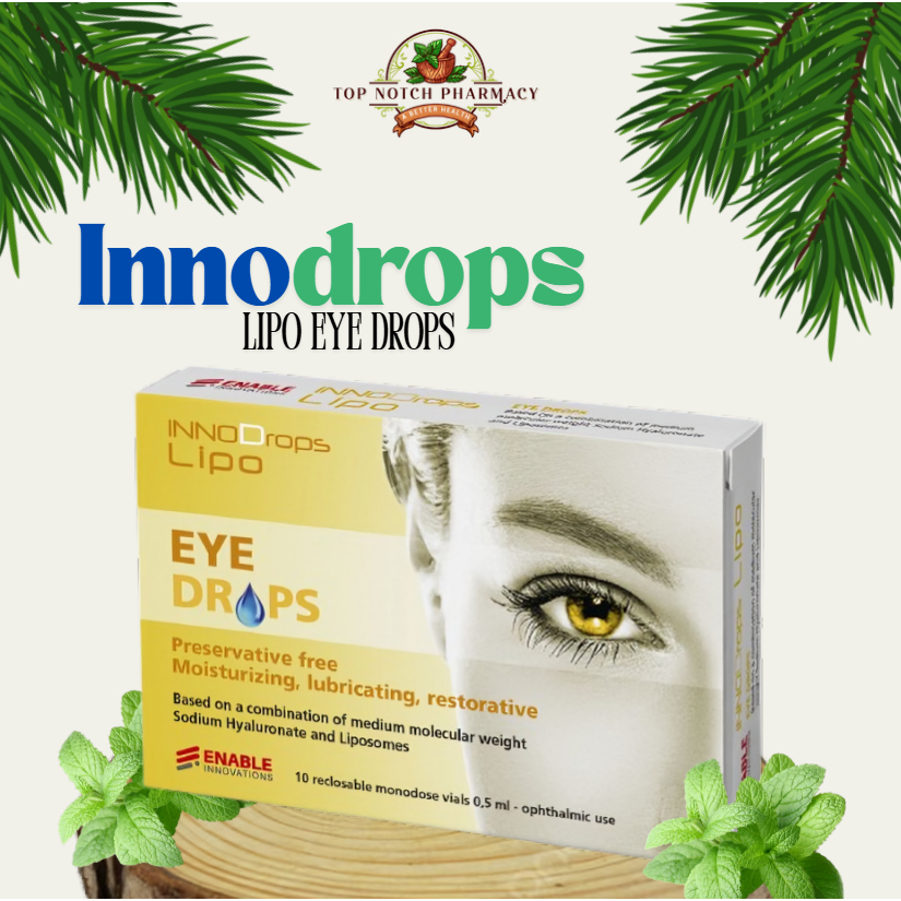 Innodrops Lipo Eye Drop Preservative Free (0.5ML X 30'S) Lipid Based ...