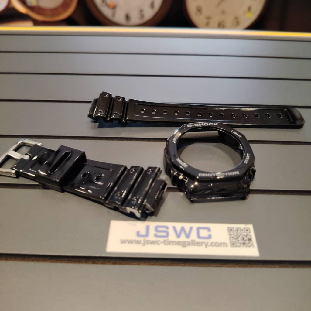 G-Shock/Casio OEM Strap & Casing TMJ Glossy Black | Shopee Malaysia