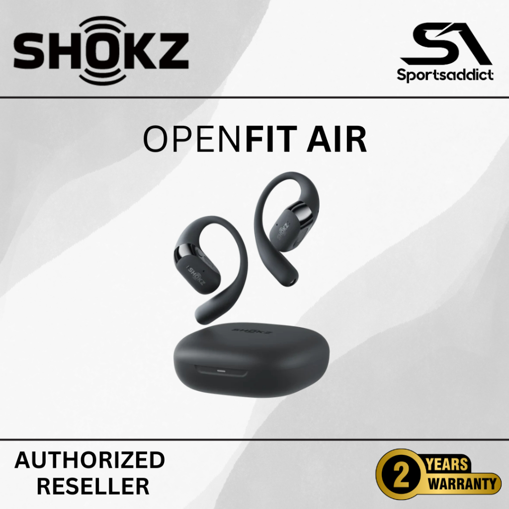 Shokz OpenFit Air - Bone Conduction Sports Headphones | Shopee Malaysia