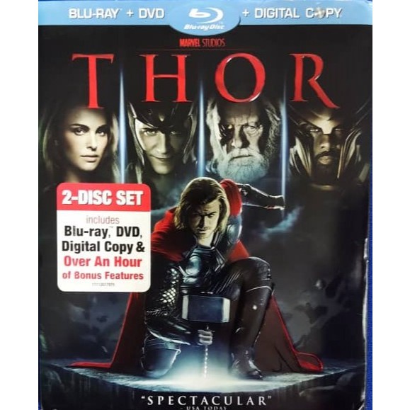 Thor (Blu-ray + DVD+ Digital Copy) | Shopee Malaysia
