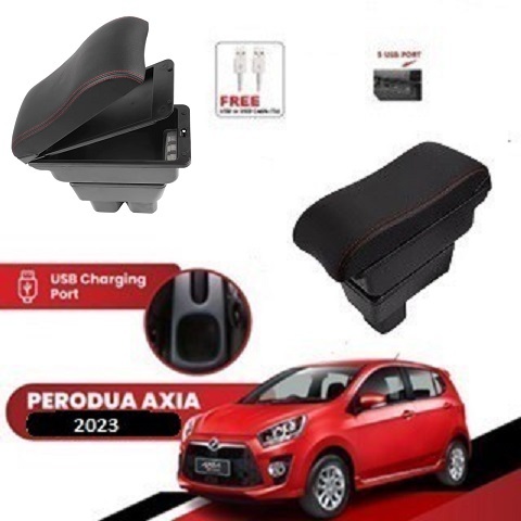 Axia 2023 Arm Rest Usb Port Armrest Center Console Box Storage ...