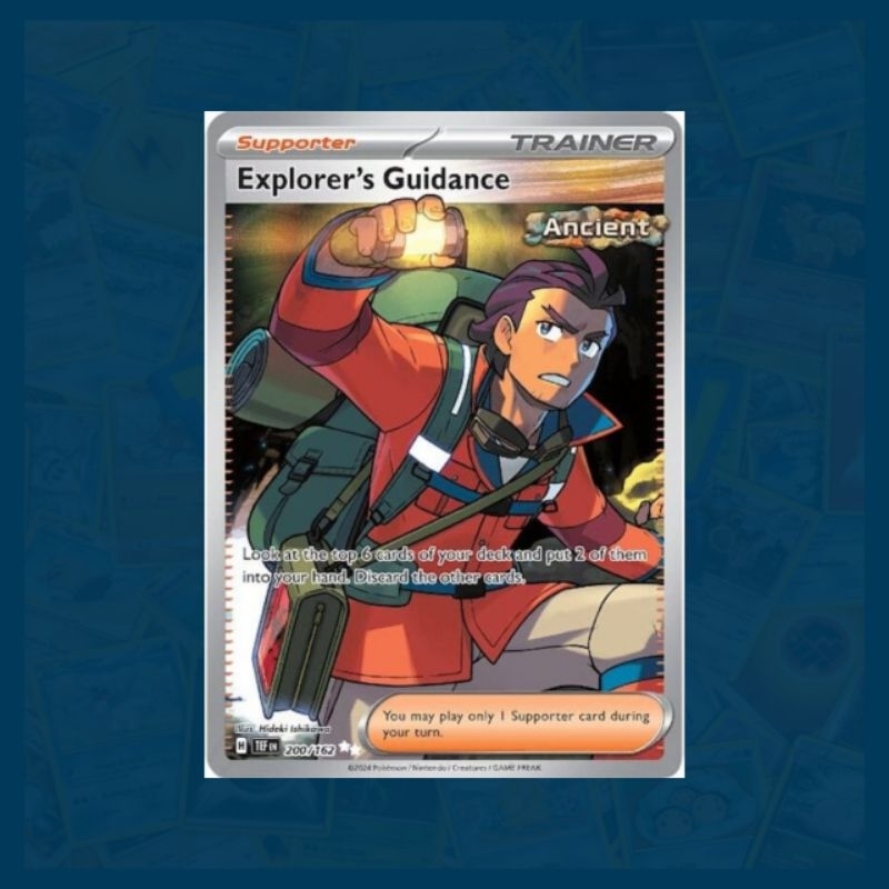 Explorer's Guidance (200/162) Full Art | Temporal Forces | Pokemon TCG ...