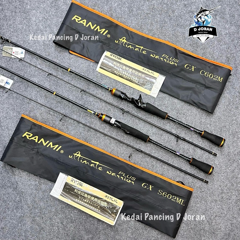 RYOBI RANMI ULTIMATE WARRIOR PLUS GX ROD | Shopee Malaysia