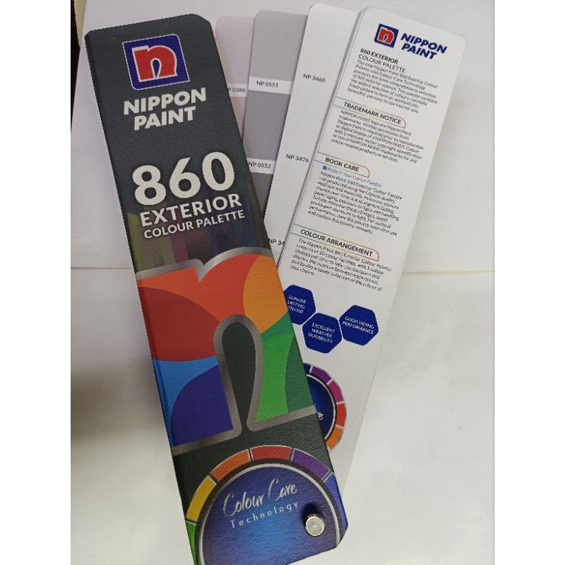 Nippon Paint 2338 Fan Deck Colour Creation Palette | Shopee Malaysia