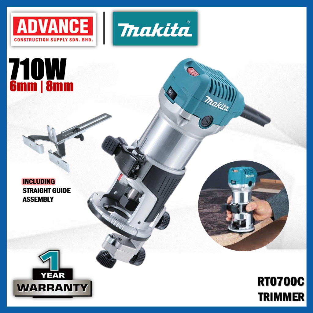MAKITA RT0700C Trimmer 6MM (1/4") | 8MM (3/8") | Shopee Malaysia