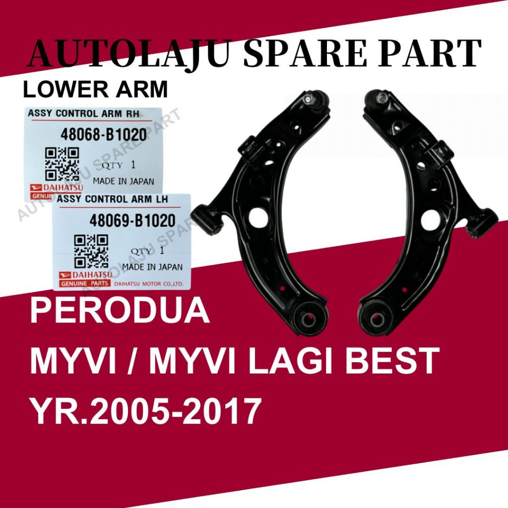 PERODUA MYVI / MYVI LAGI BEST / ICON (2005-2017) FRONT LOWER ARM ...
