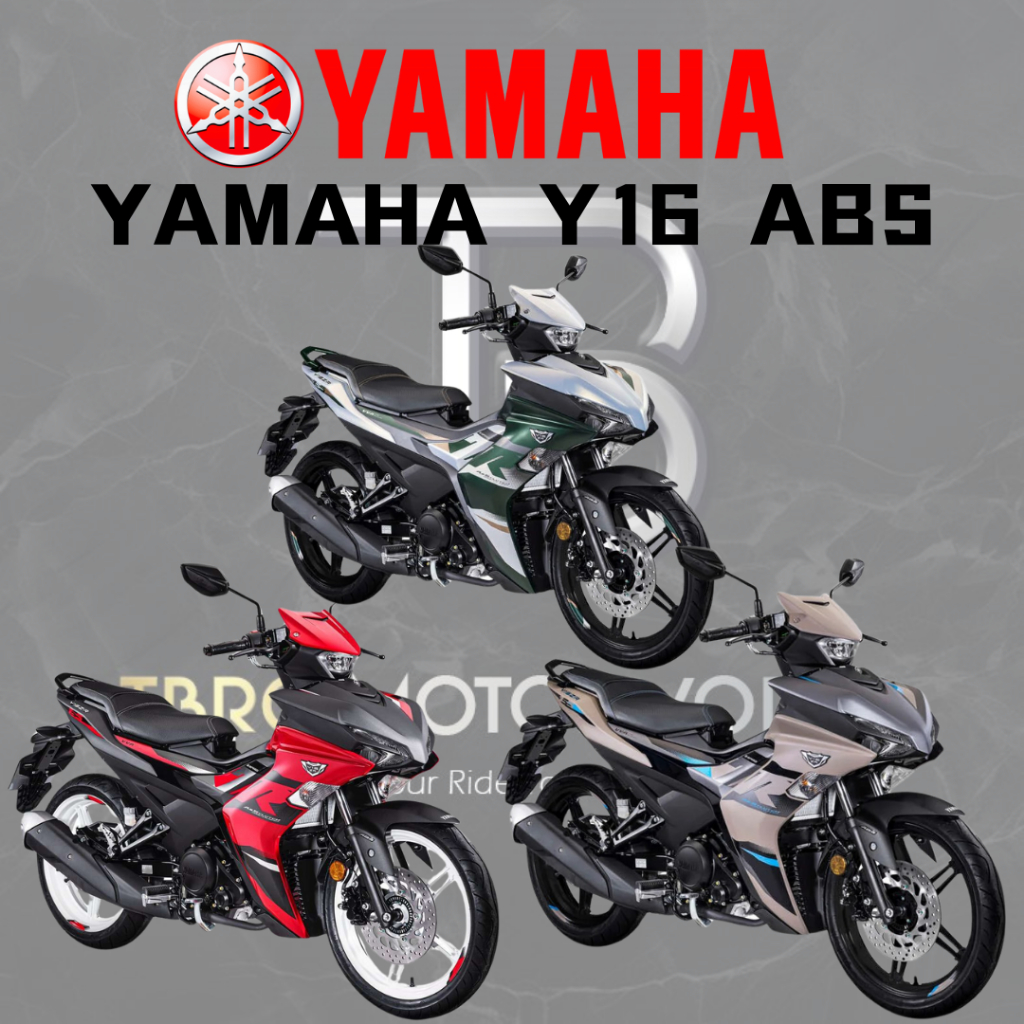 The New 2025 Yamaha Y16 ABS | New Unreg | Interchanged Unit | Shopee ...