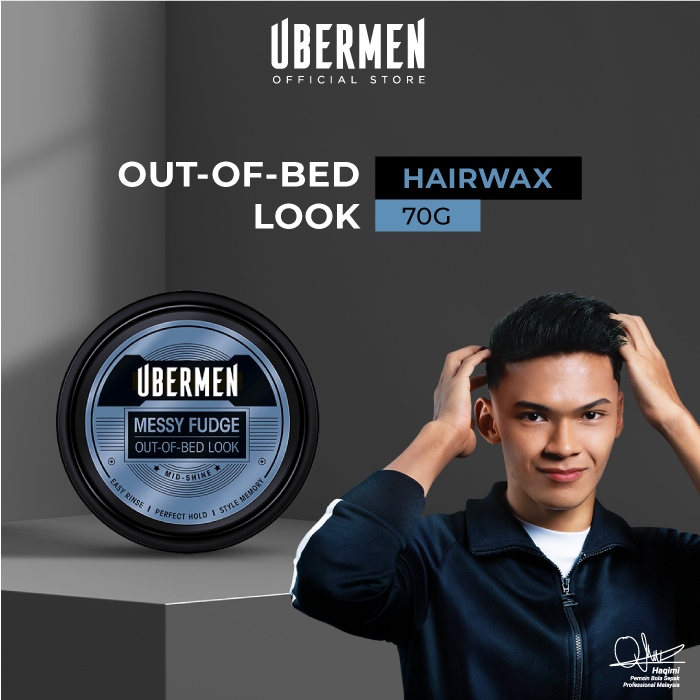 Ubermen Hairwax 70g (Messy Fudge) | Shopee Malaysia