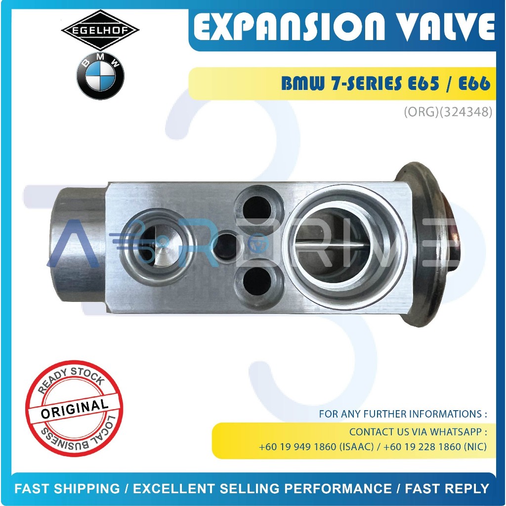 EGELHOF ORIGINAL BMW 7-SERIES E65 / E66 EXPANSION VALVE ( 324348 ...