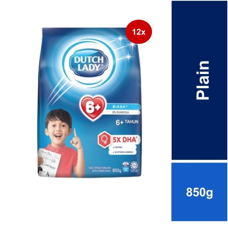 [Carton of 12] [Exp 08 Aug 2026 &/ Later] DUTCH LADY GUM 6+ 850G ...