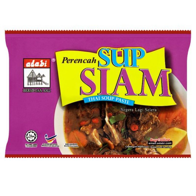 ADabi Halal ☑️ Pes Sup Siam 40g | Shopee Malaysia