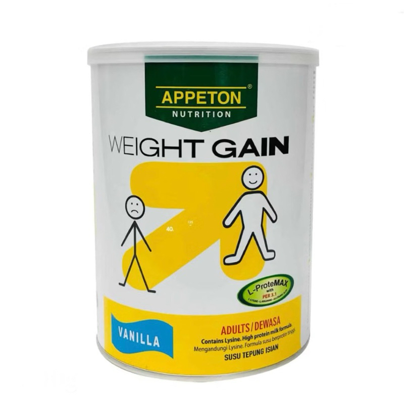 APPETON WEIGHT GAIN ADULT VANILLA POWDER 900G | Shopee Malaysia