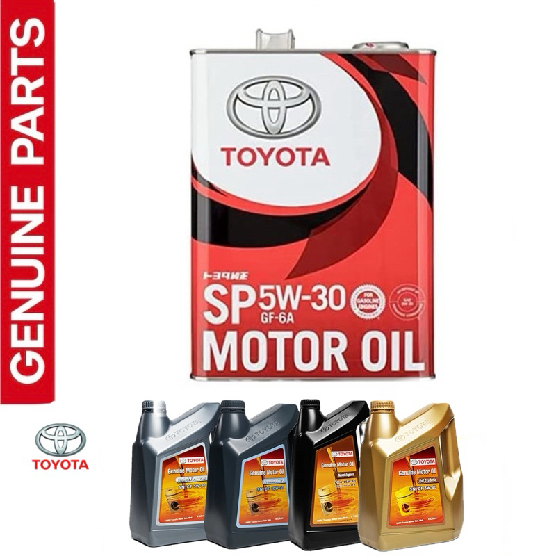 08880-10705 Toyota SN/CF 5W30 Engine Oil 4L For Proton Perodua Toyota ...