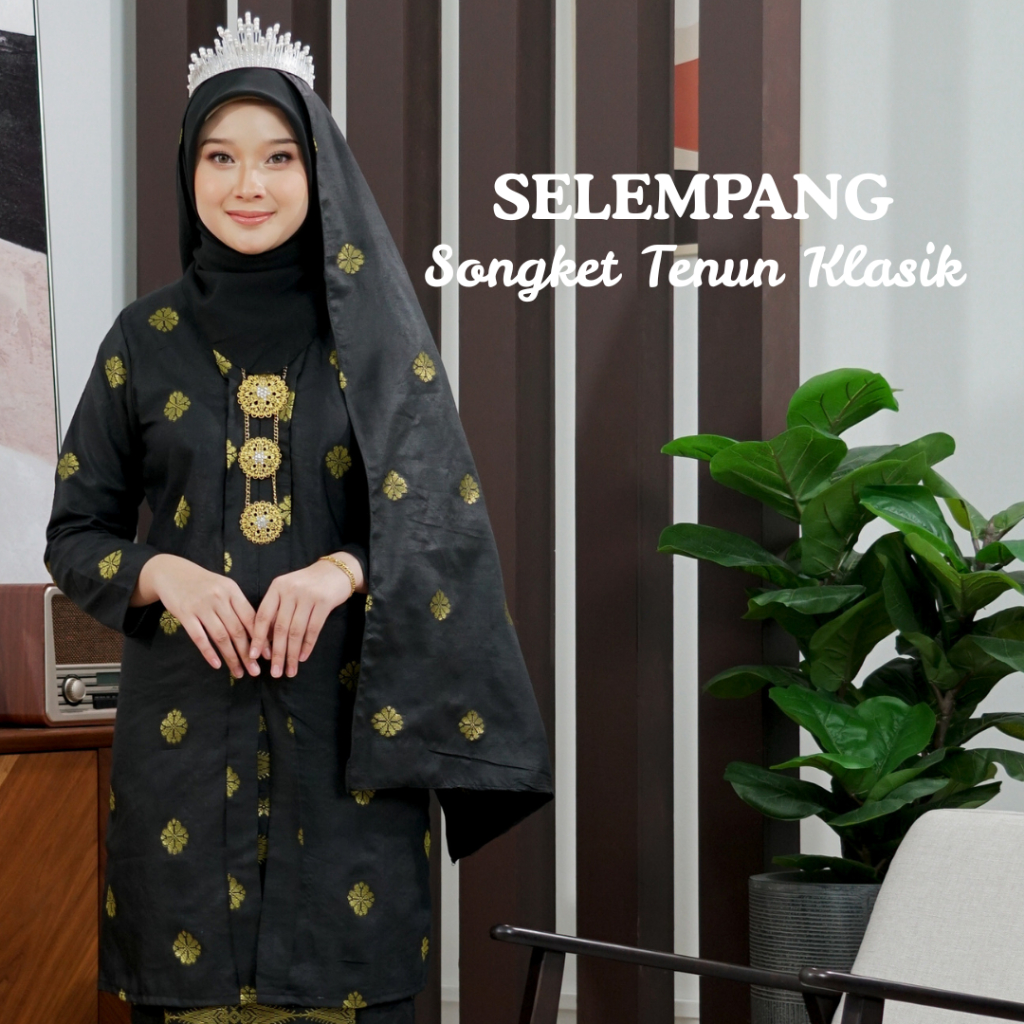 [LIMITED EDITION] Selempang Songket Tenun Cotton Bunga Tabur 1.7 Meter ...