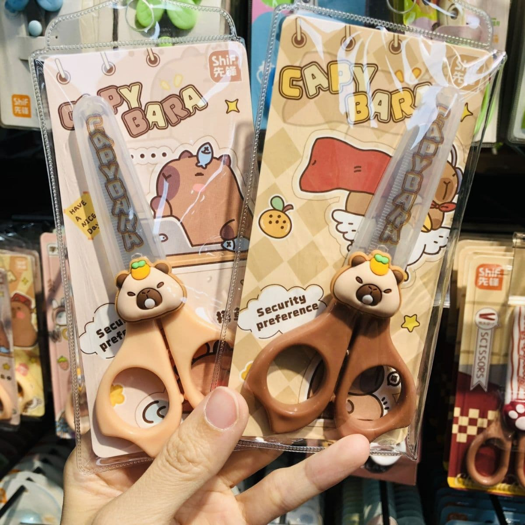 [Littlebookz] Capybara Scissor with case / Early Learning / Bithday ...