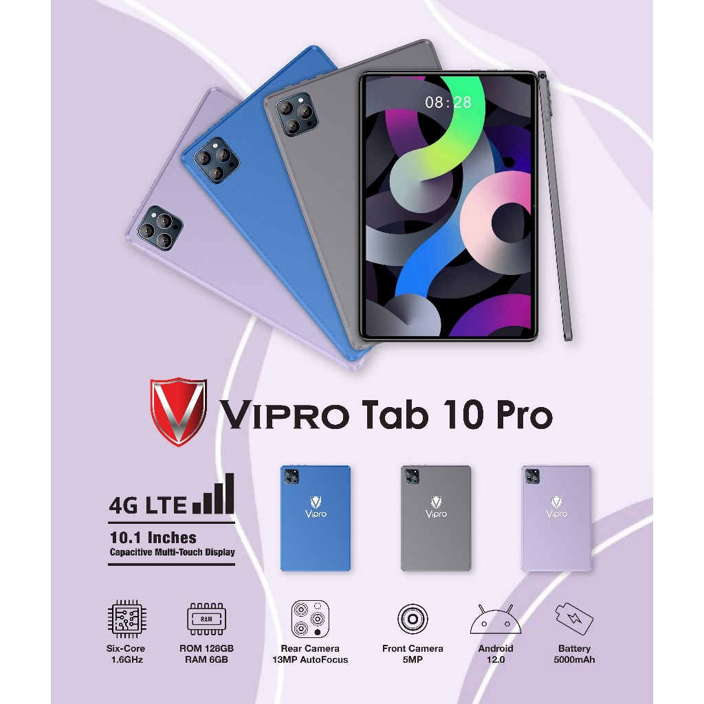 VIPRO TAB 10 PRO (TAB Xpro) 6gb RAM 128GB STORAGE | Shopee Malaysia