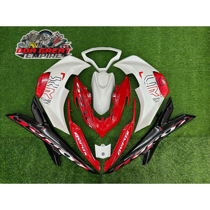 Coverset nvx v2 (merah putih 2024) Original YAMAHA indonesia | Shopee ...