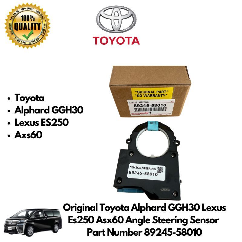 Original Toyota Alphard GGH30 Lexus Es250 Asx60 Angle Steering Sensor ...