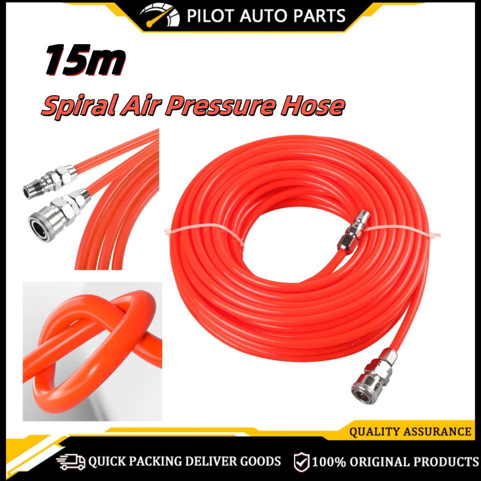 15M Pneumatic PU Air Spring Hose for Pipe Tube Fuel Gas Air Angin ...