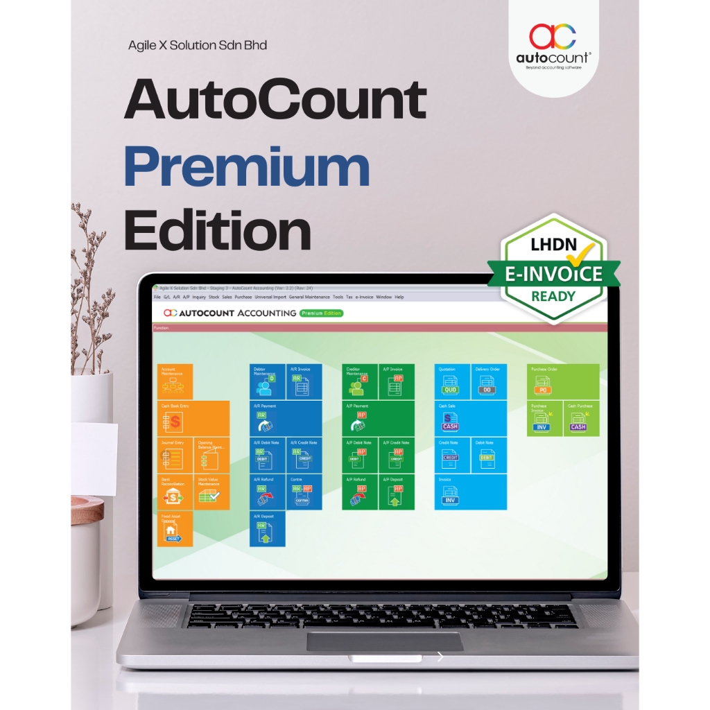 AutoCount Accounting Software (Premium Edition) | Shopee Malaysia