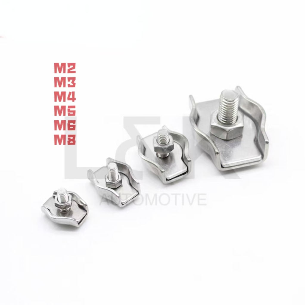Wire Rope Clips Stainless Steel 304 Single Clip Cable Clip M2 M3 M4 M5 ...