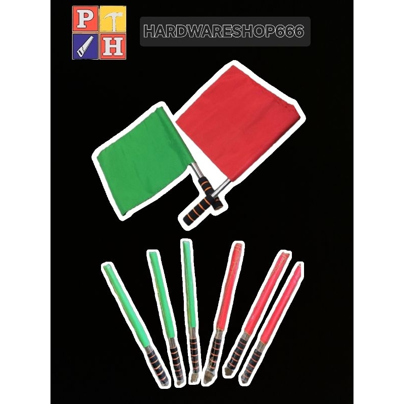 Safety Flag ( Traffic Control Flag ) Sport Referee Flag Bendera ...