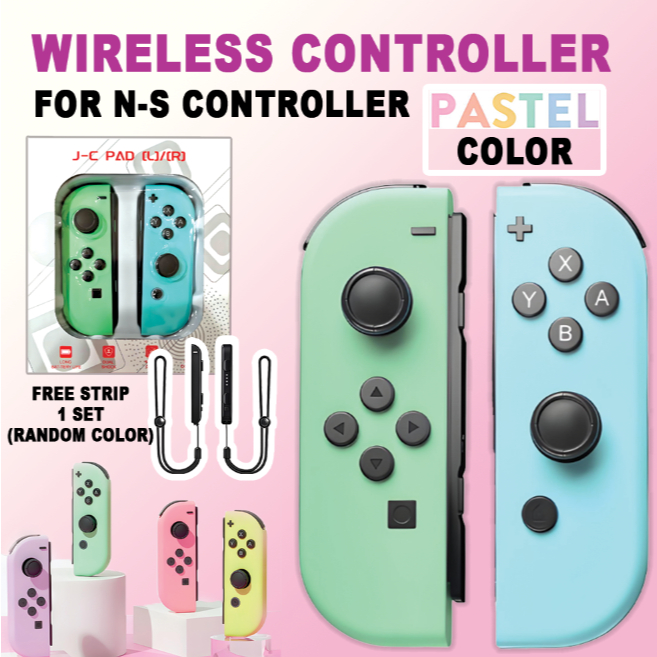 Replacement for Ninten do Switch Wireless Controller Pastel Color ...