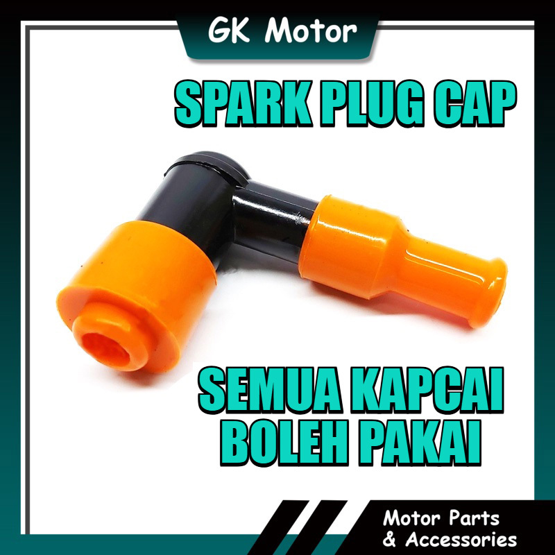 UNIVERSAL C70 GBO EX5 HP EX5 DREAM KRISS WAVE100 WAVE125 SPARK PLUG CAP ...