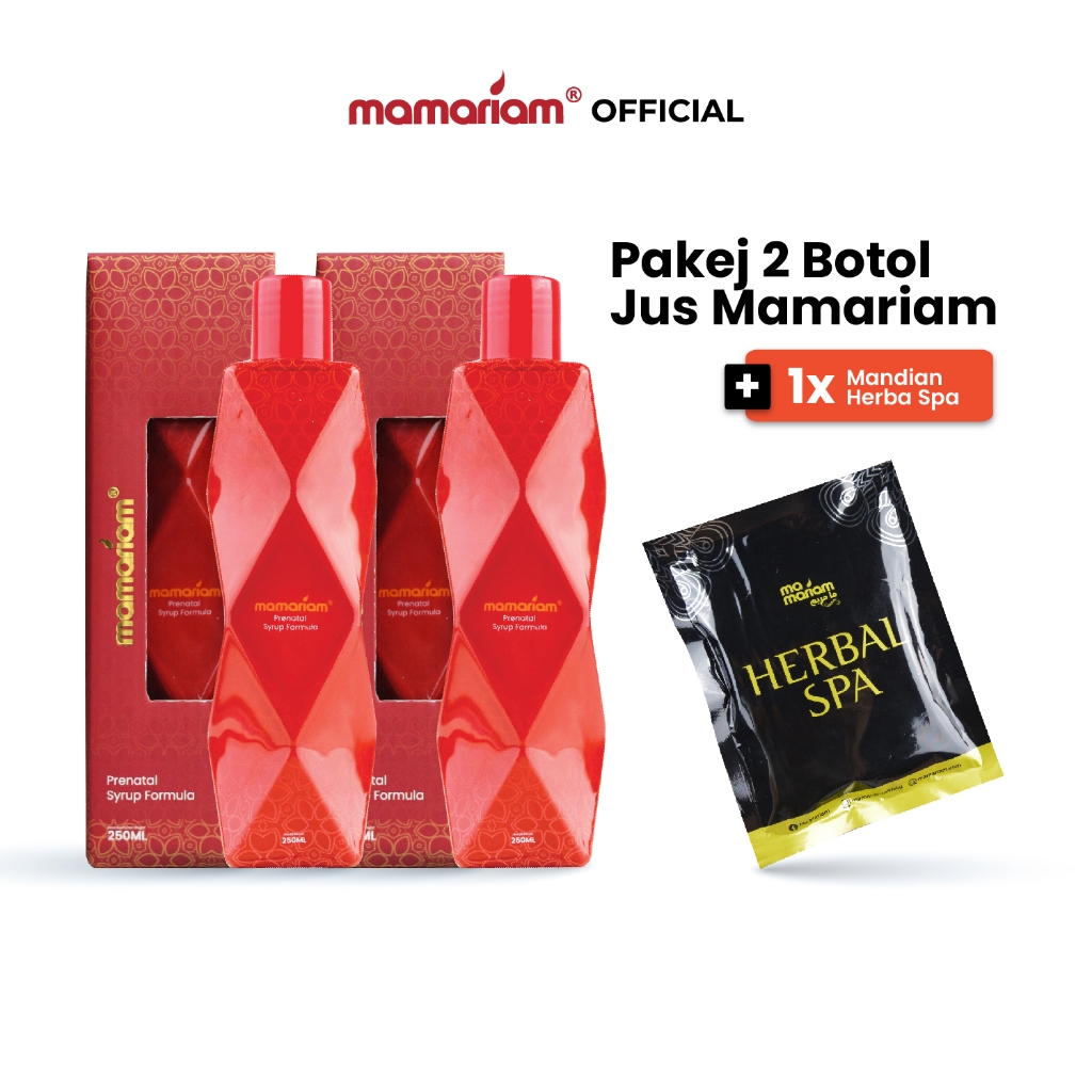 MAMARIAM 2 Botol | Jus Khas Untuk Untuk Pasangan Ikhtiar Ibu Mengandung ...