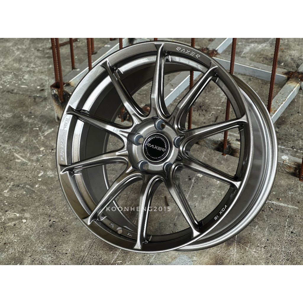 New Car Sport Rim FLOW FORMING 8.8KG - RAXER WHEELS VOX10 18x8.5J 5x113 ET40 New Standard ...