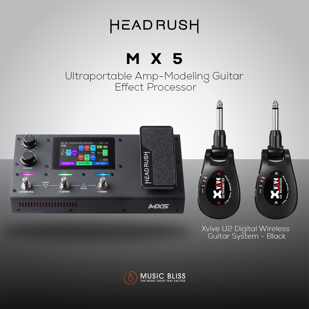 Headrush MX5 Amp Modeling Guitar Effect Processor (MX-5) | Shopee Malaysia