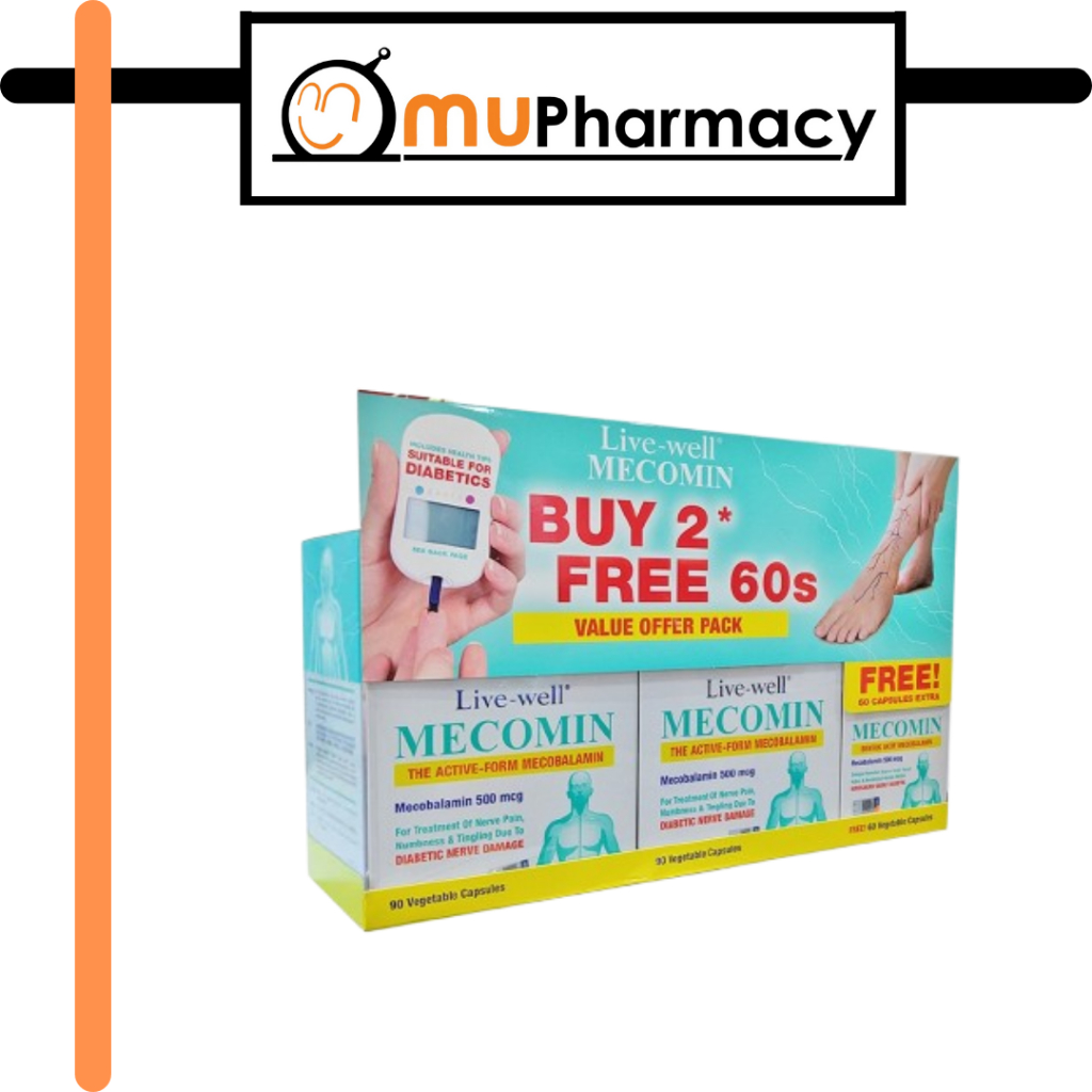 Live-well Mecomin Bot of 90's/2x90's Foc 60's | Shopee Malaysia