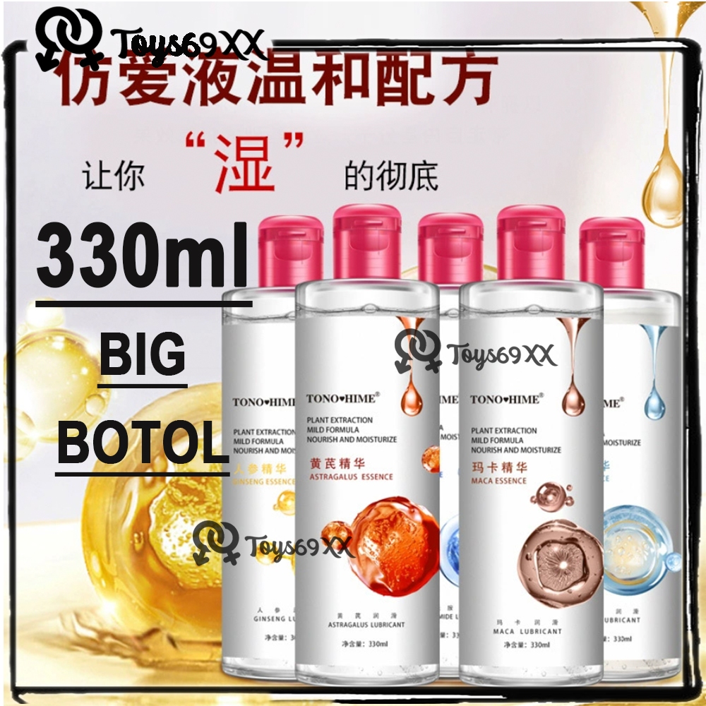 Tonohime Water Based Lubricant BIG BOTTLE 330ml Pelincir Larut Air ...