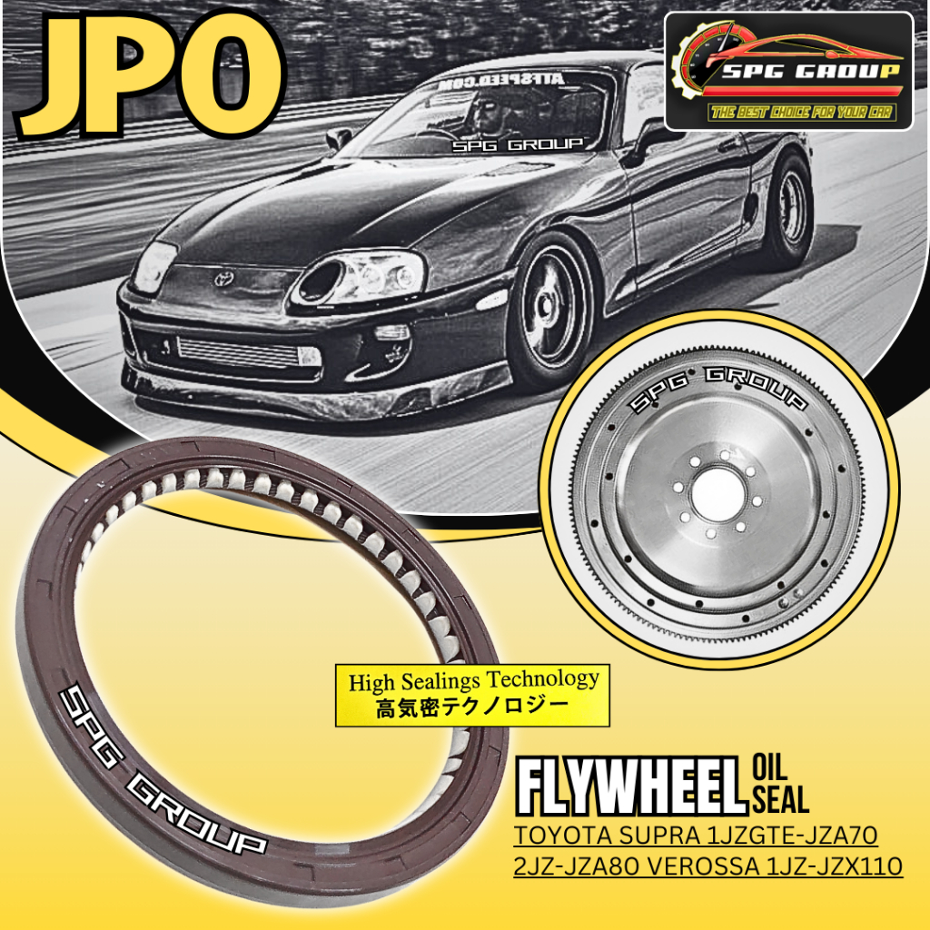 TOYOTA SUPRA 1JZGTE JZA70 2JZ JZA80 VEROSSA JZX110 JPO FLYWHEEL OIL ...