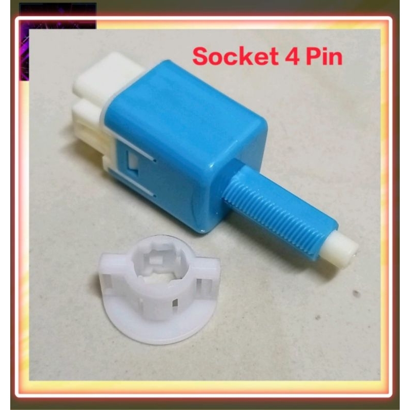 Brake Switch Bezza 1.3, Axia,Myvi 2018 (Socket 4pin & 2pin) | Shopee ...