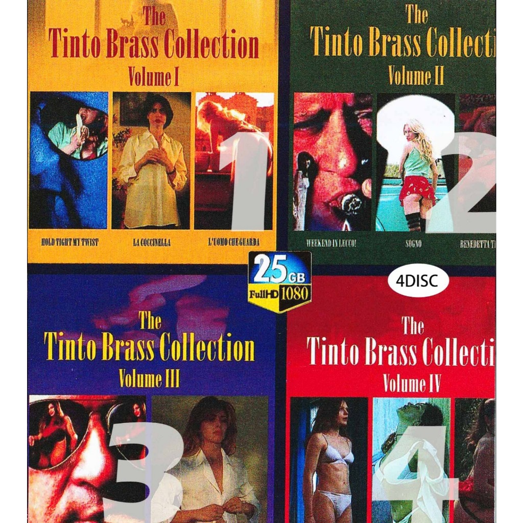 BLURAY ENGLISH SERIES: #The TINTO BRASS COLLECTION VOL.1~4 (4 DISC) | Shopee Malaysia