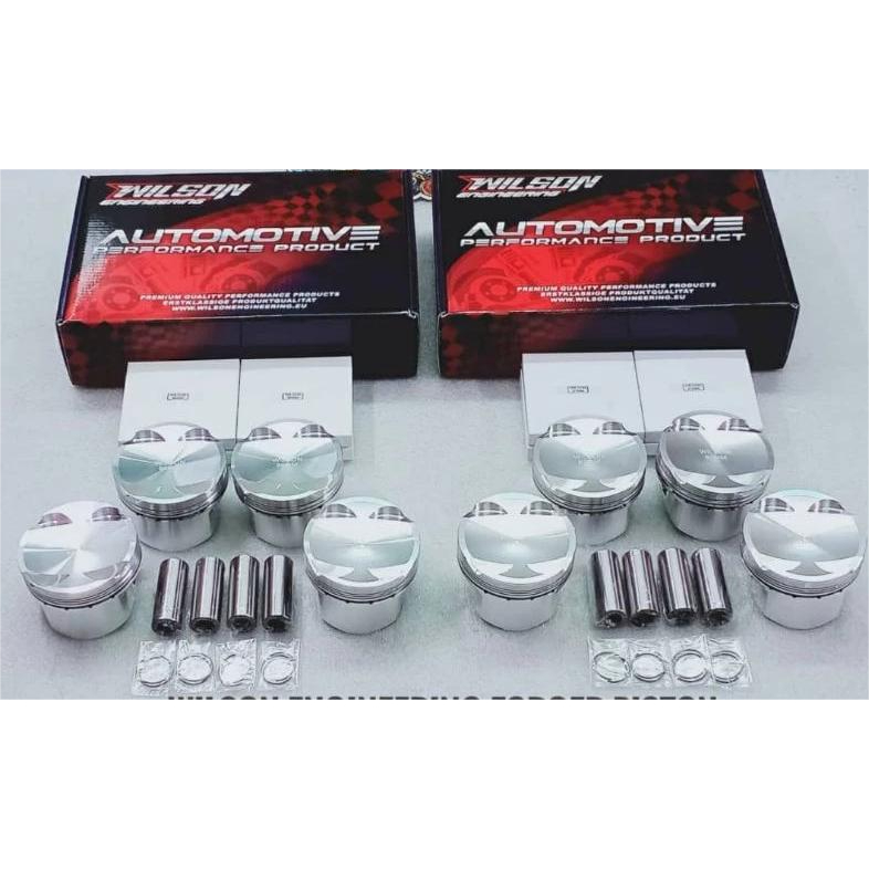 Wilson Engineering Forged Piston Toyota Vios 1NZ-FE Turbo 75MM 75.5MM ...