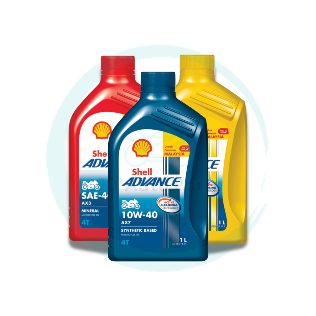 SHELL ADVANCE AX7 AX5 AX3 4T ENGINE OIL MOTORCYCLE 4T ENJIN MINYAK ...