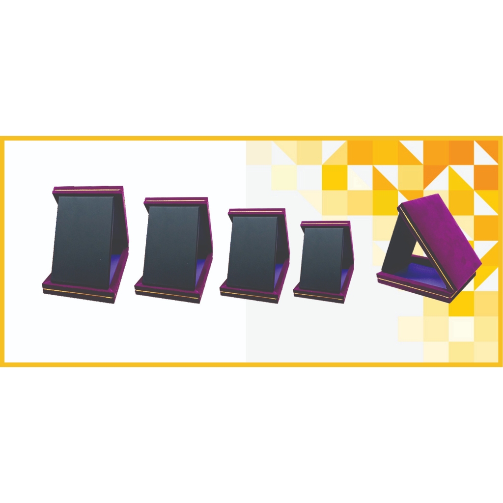 Kotak baldu/Velvet box wood /Cenderahati/Plak abugerah | Shopee Malaysia