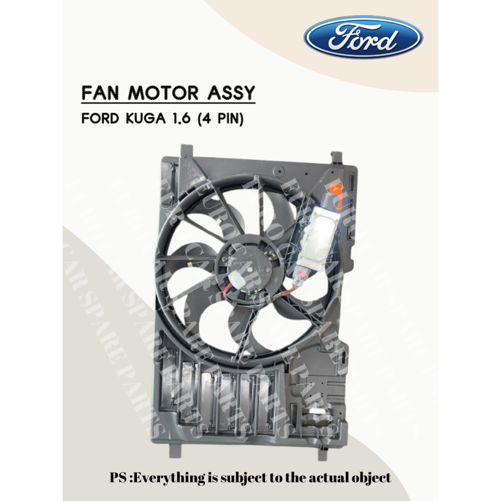 (3 MONTHS WARRANTY) RADIATOR FAN MOTOR (FORD KUGA 1.6) | Shopee Malaysia