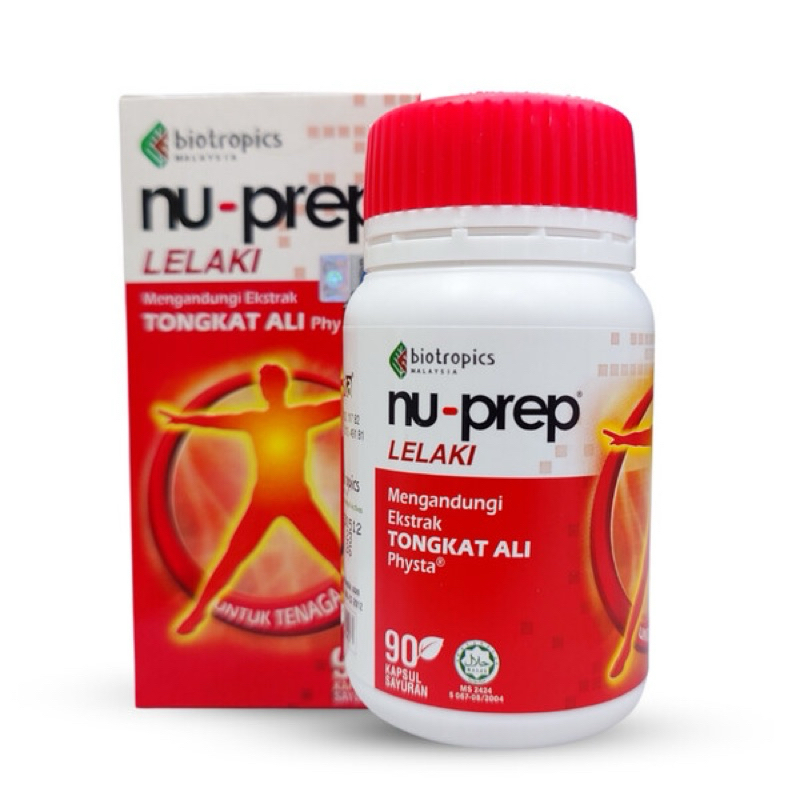 [ORIGINAL] Nu-Prep Tongkat Ali (90 Capsule) Nuprep, Nu Prep | Shopee Malaysia