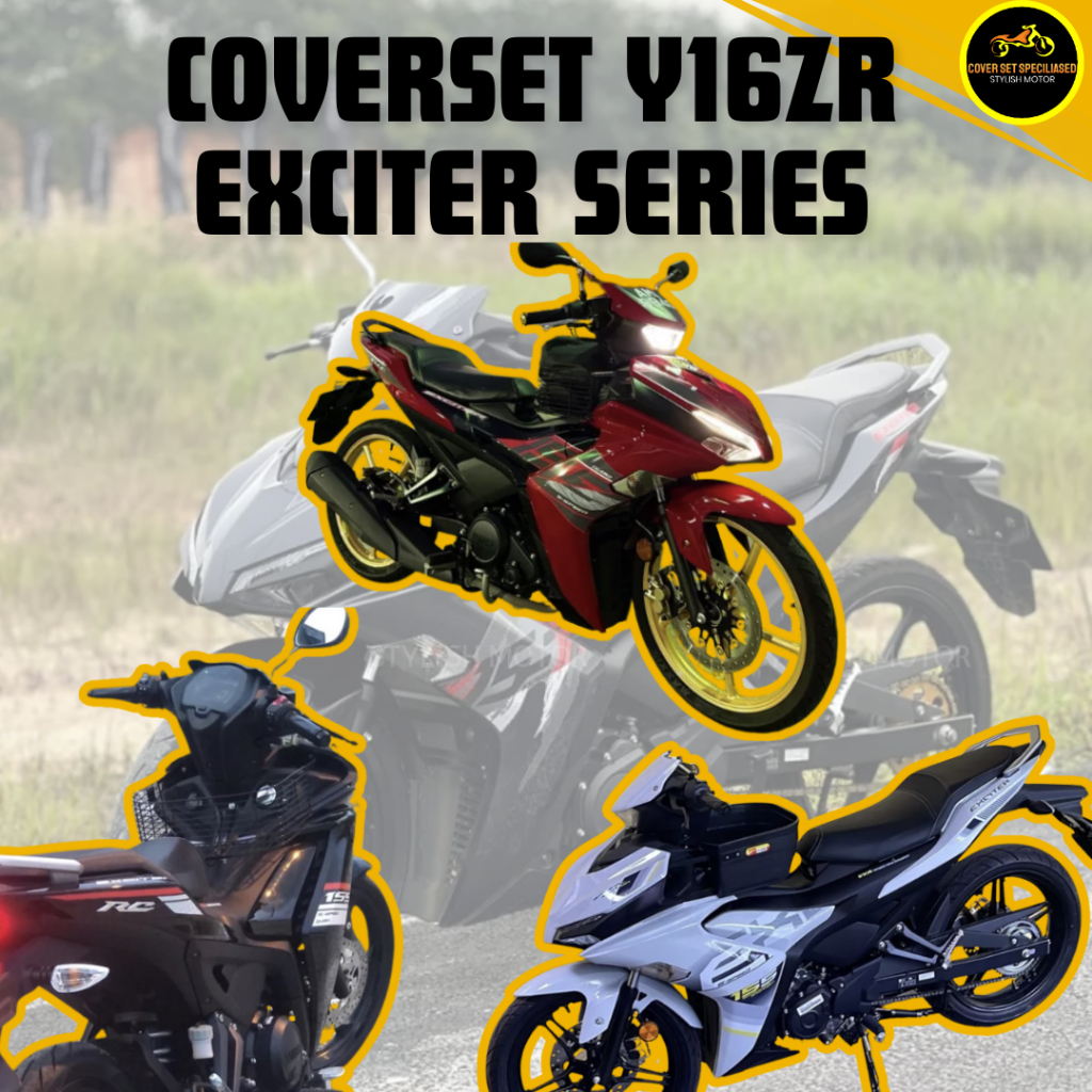 Yamaha Y16zr Coverset Exciter Siri All Exciter Y16 Collection Edition ...